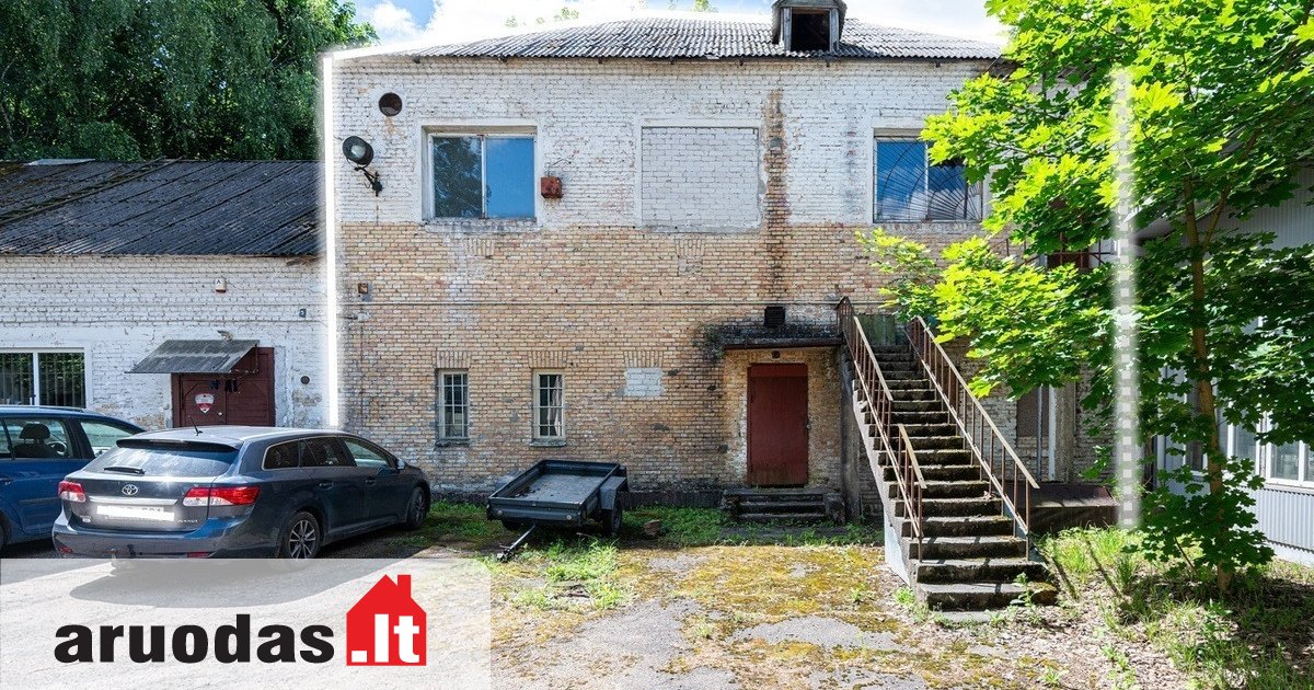 Parduodamos Pastatas šalia Senamiesčio, Rasų g. 39 - Skelbiu.lt