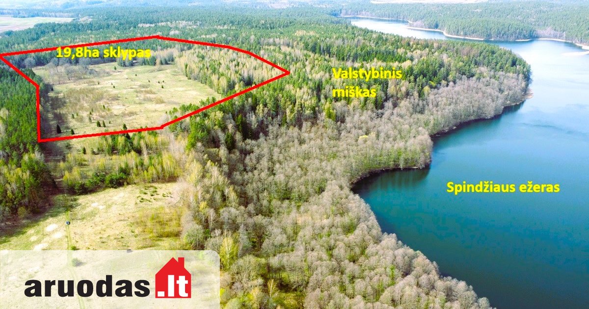 Sklypas, Trakų r. Spindžiaus k. sklypas Nekilnojamo turto skelbimai ...