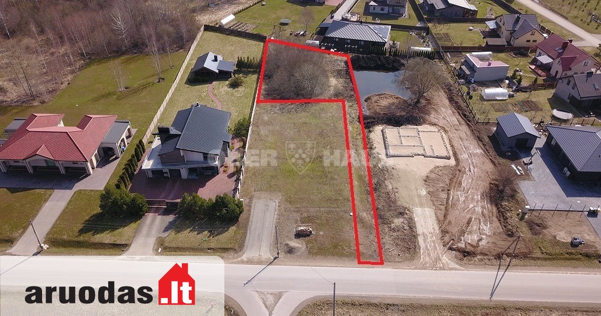 Sklypas, Šiauliuose Pabaliuose Žemynos g. sklypas Nekilnojamo turto ...