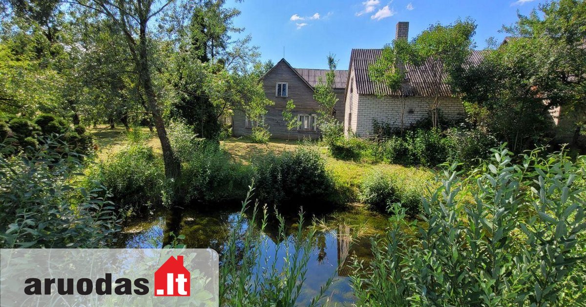 Namas, Šakių r. Patamošupių k., rąstinė sodyba Nekilnojamo turto ...