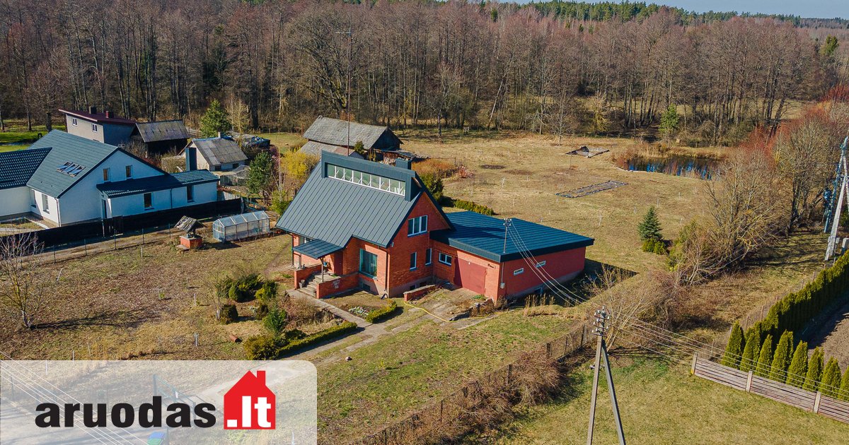 Parduodamas Unikalus Namas Varėnos Rajone, - Skelbiu.lt