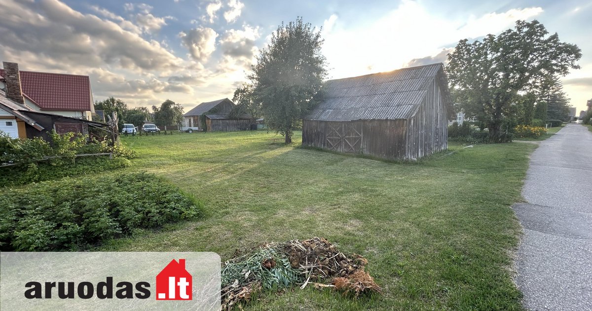 Sklypas, Molėtuose Sodžiaus g. sklypas Nekilnojamo turto skelbimai ...