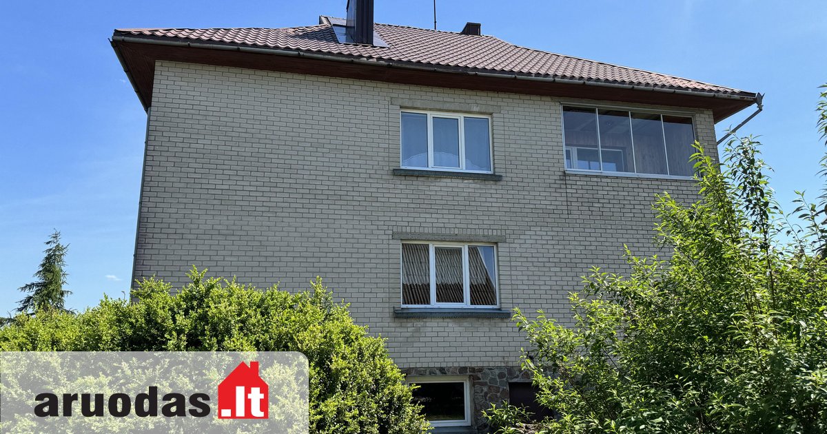 Namas, Klaipėdoje Tauralaukyje Virkučių g., mūrinis namas Nekilnojamo ...