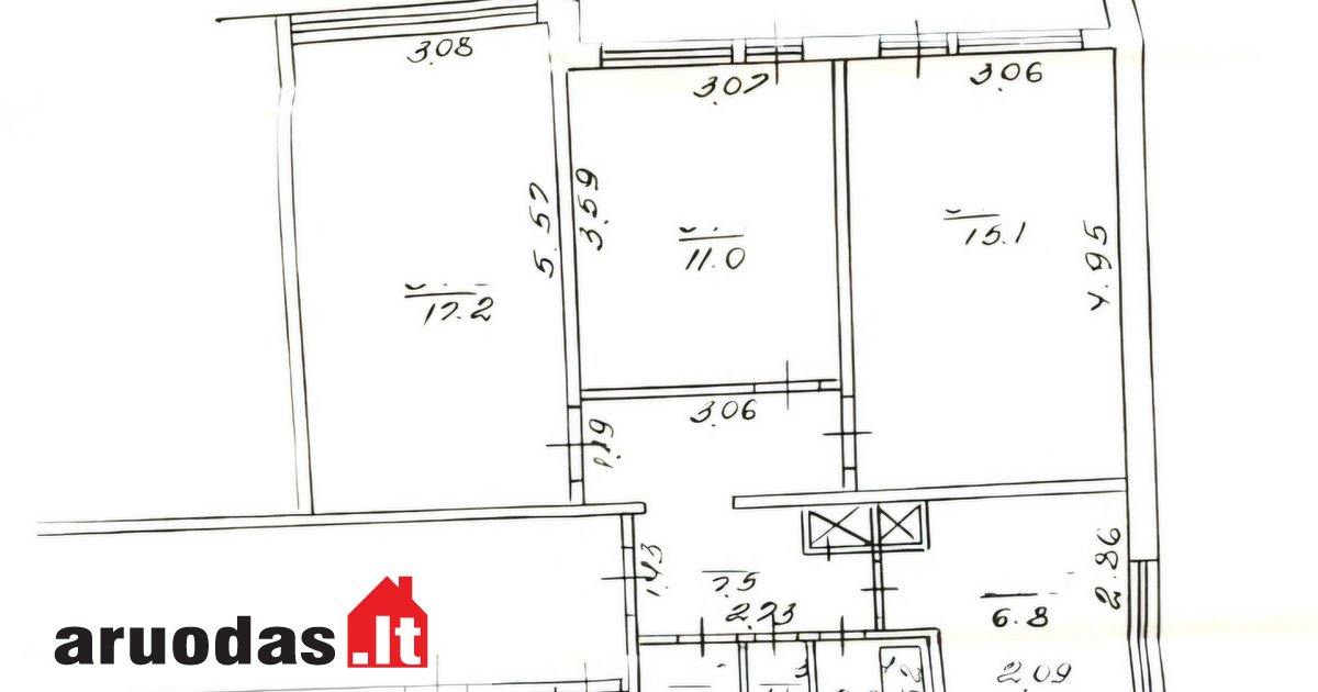 Butas, Vilniuje Lazdynuose Žėručio g., 3 kambarių butas Nekilnojamo ...