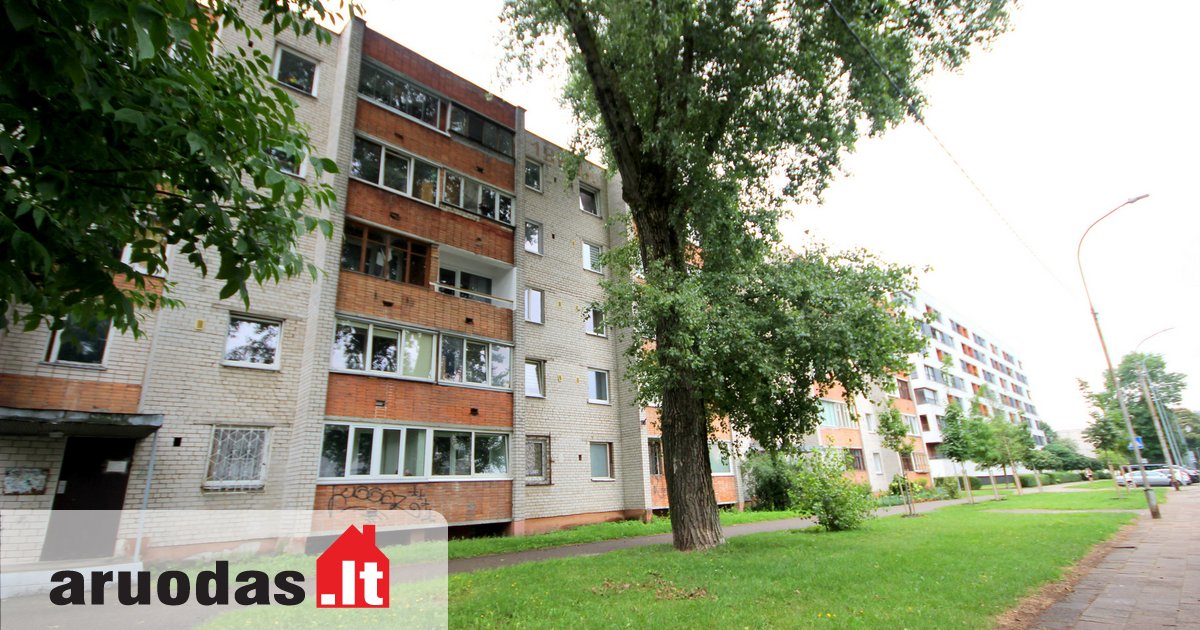 Butas, Vilniuje Šiaurės miestelyje Verkių g., 1 kambario butas ...