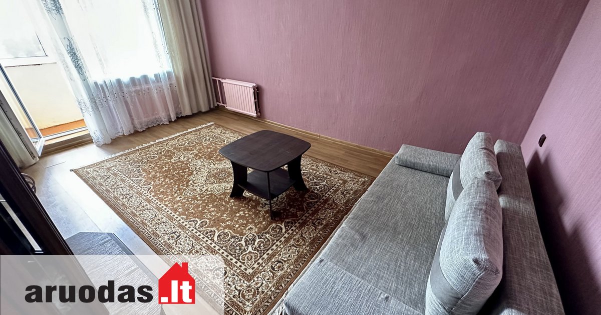 Butas nuomai, Kaune Šilainiuose Baltų pr., 2 kambarių buto nuoma ...