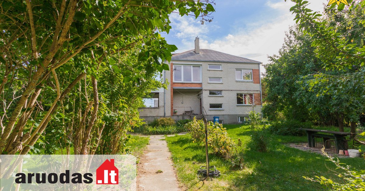 Namas, Kauno r. Neveronių k. Keramikų g., mūrinis namas Nekilnojamo ...