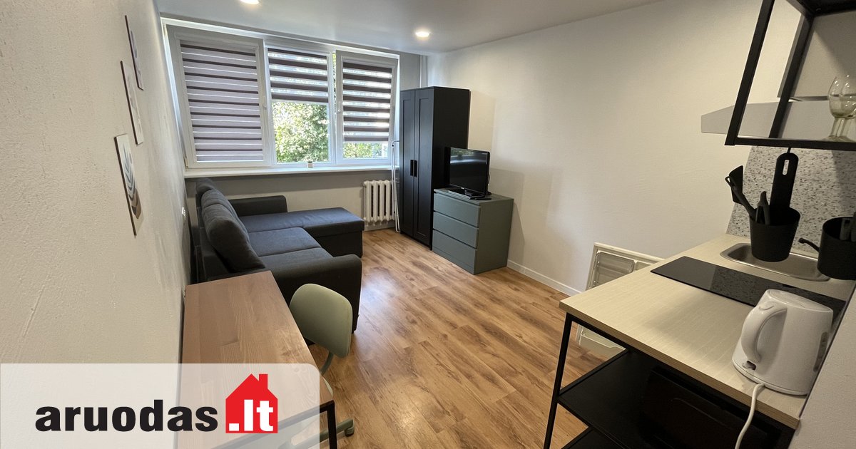 Butas nuomai, Kaune Gričiupyje Gričiupio g., 1 kambario buto nuoma ...