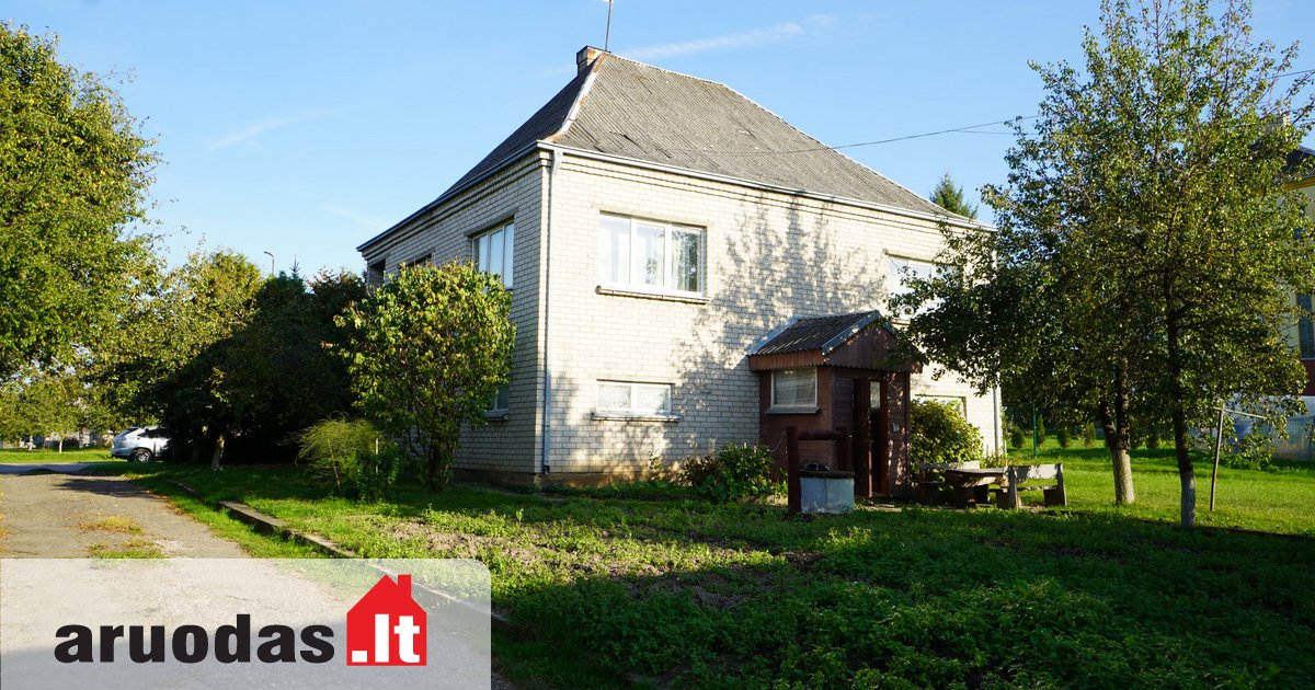 Namas, Kaune Rokuose Suvalkėlių g., mūrinis namas Nekilnojamo turto ...