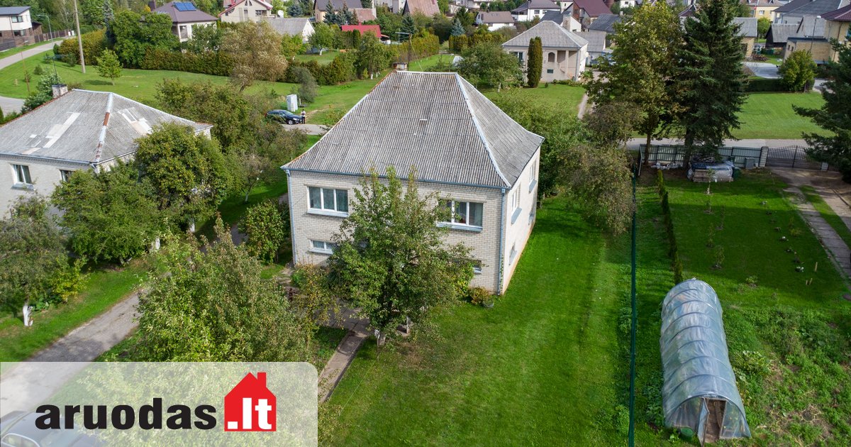 Namas, Kaune Rokuose Suvalkėlių g., mūrinis namas Nekilnojamo turto ...