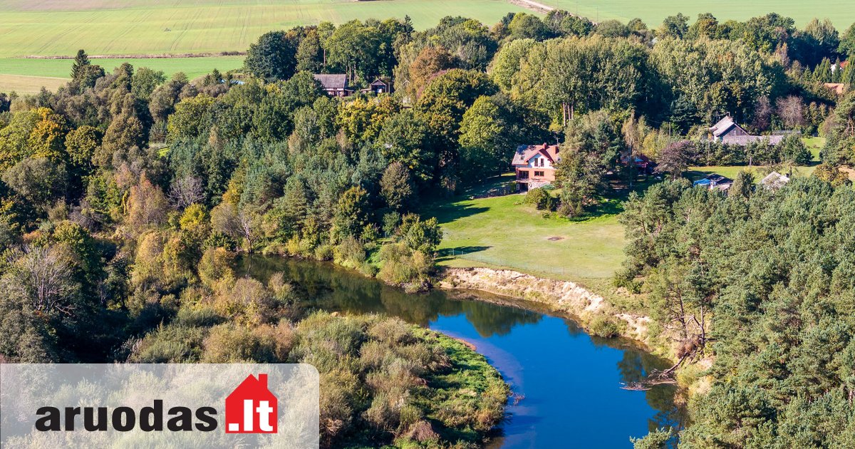 Namas Ant Minijos Upės Kranto! parduodamas - Skelbiu.lt