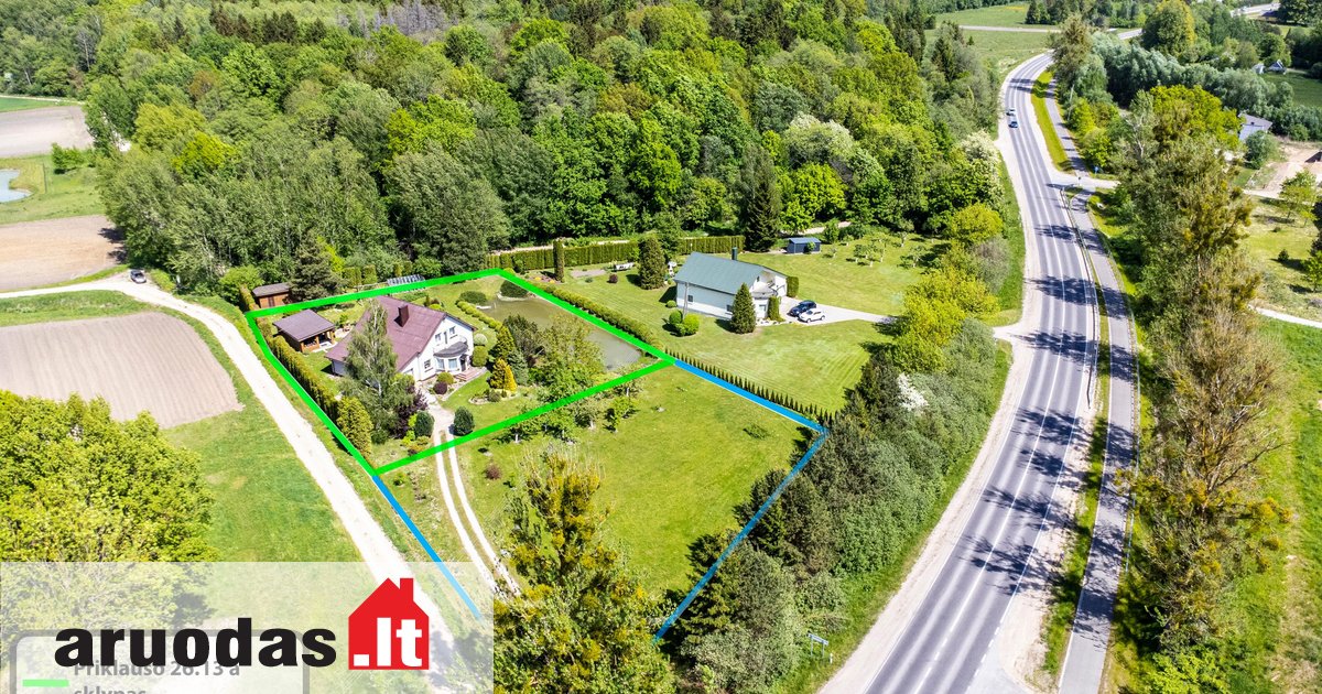 Namas, Kauno r. Ringaudų k. Šakių pl., mūrinis namas Nekilnojamo turto ...