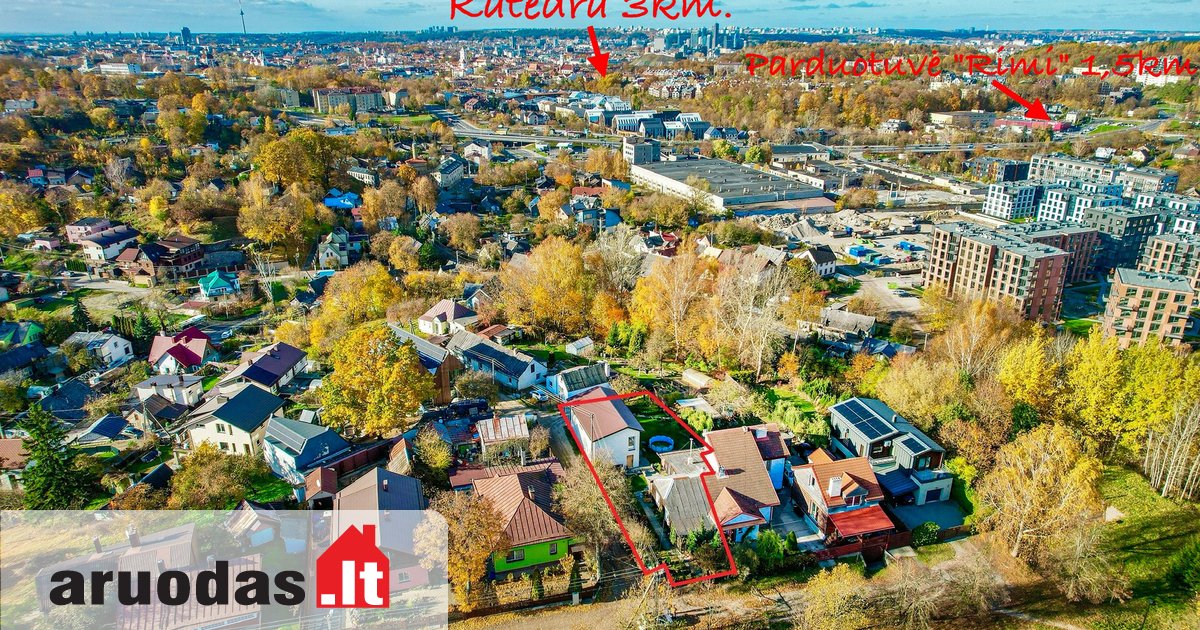 Sklypas, Vilniuje Markučiuose Žibuoklių g. sklypas Nekilnojamo turto ...