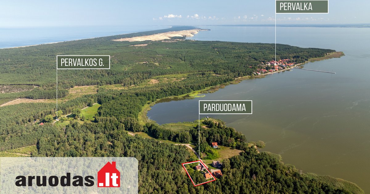 Namas, Neringoje Pervalkos g., mūrinis namas Nekilnojamo turto ...