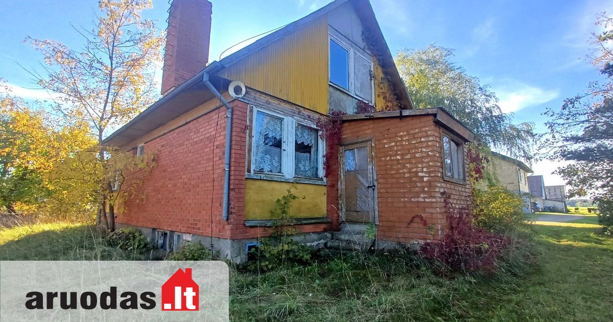 Namas, Radviliškio r. Palonų mstl. Pienių g., Namo dalis Nekilnojamo ...