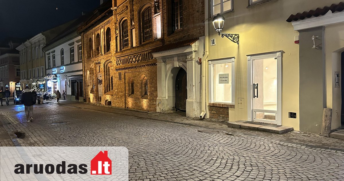 Pilies G. 14 Išnuomojamos Patalpos Komercinei - Skelbiu.lt