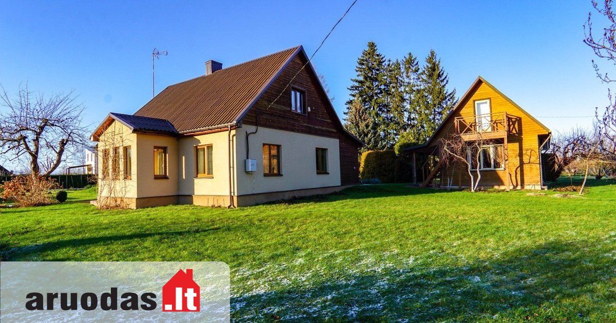 Namas, Pasvalyje Gandrų g., mūrinis namas Nekilnojamo turto skelbimai ...