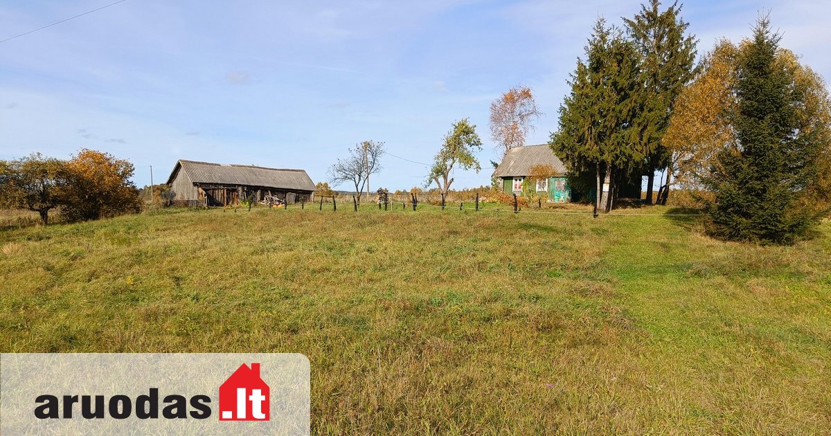Parduodamas namas ir tvartas gražioje vietoje - Skelbiu.lt