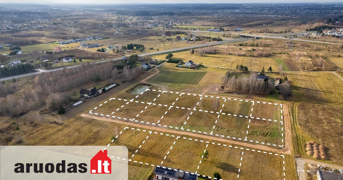 Sklypas, Vilniaus r. Didžiasalio k. Saulučių g. sklypas Nekilnojamo ...