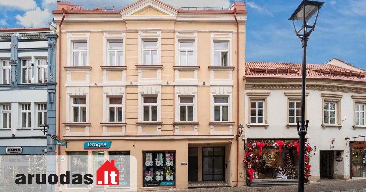 Butas, Vilniuje Senamiestyje Pilies g., 3 kambarių butas Nekilnojamo ...