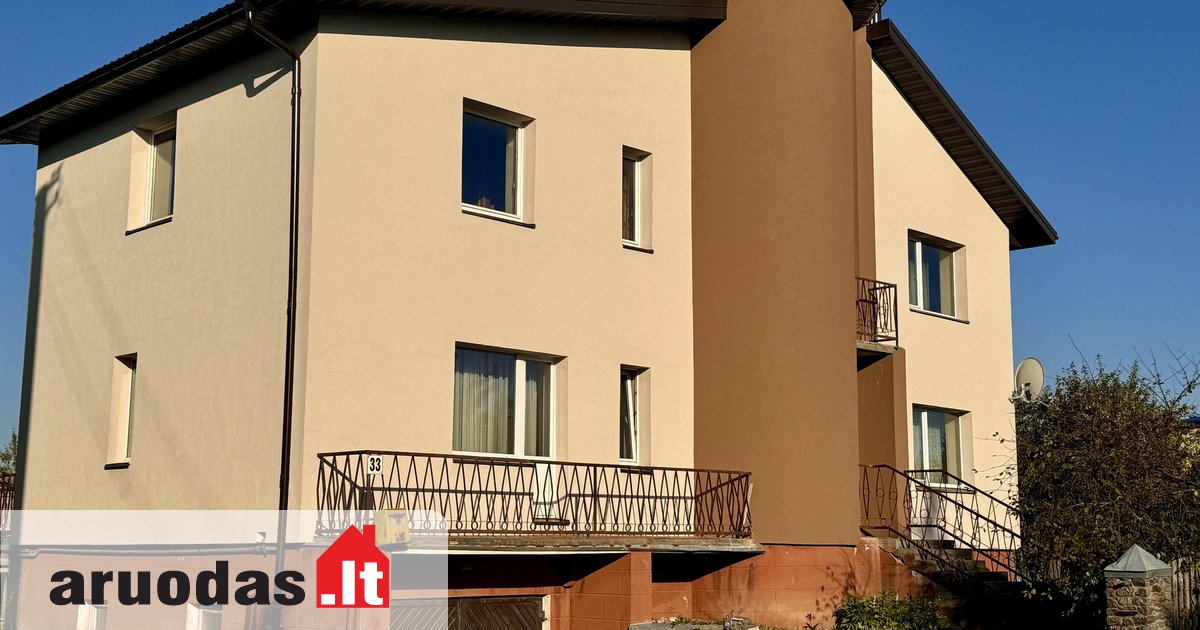 Namas nuomai, Vilniuje Zujūnuose Sodų g., mūrinis namas nuomai ...