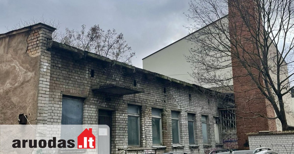 Visas pastatas, Vilniuje Užupyje Polocko g. patalpos Nekilnojamo turto ...