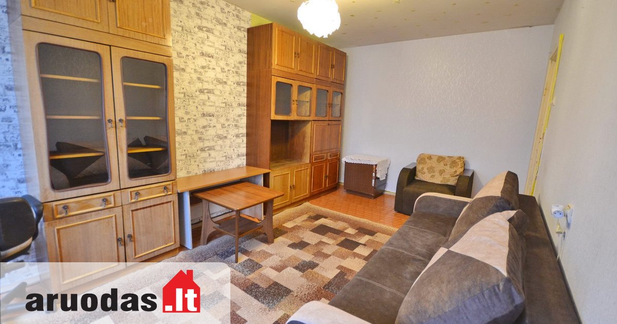 Butas, Vilniuje Lazdynuose Žėručio g., 1 kambario butas Nekilnojamo ...