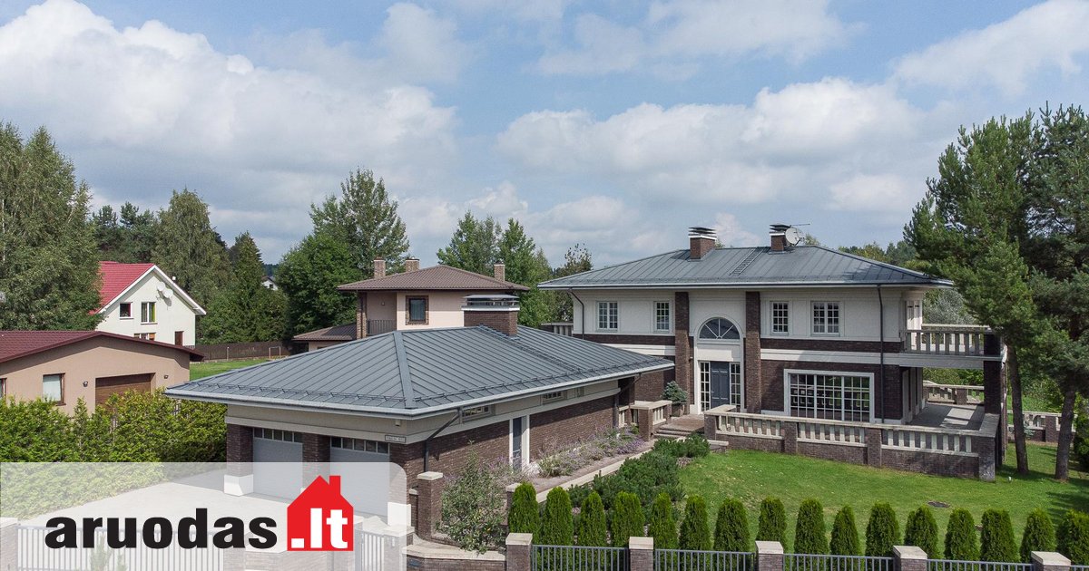 Namas, Vilniaus r. Gilužių k. Perkūno g., mūrinis namas Nekilnojamo ...