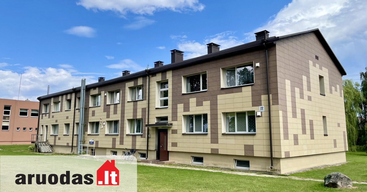 Butas, Biržų r. Rinkuškių k. Rinkuškių g., 1 kambario butas Nekilnojamo ...