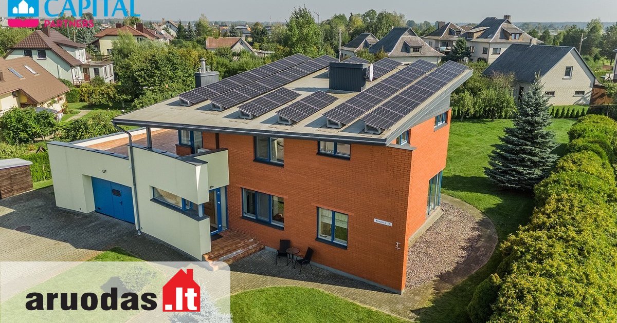 Namas, Kaune Rokuose Mėnulio g., mūrinis namas Nekilnojamo turto ...