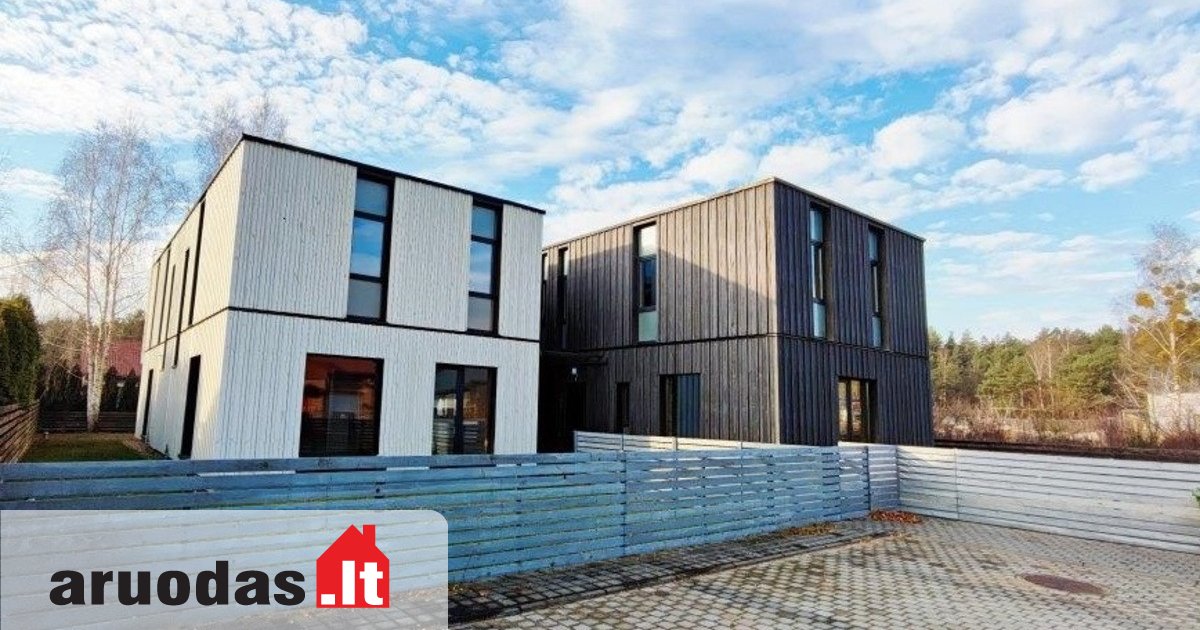 Kotedžai su daline apdaila ir žemės sklypo - Skelbiu.lt