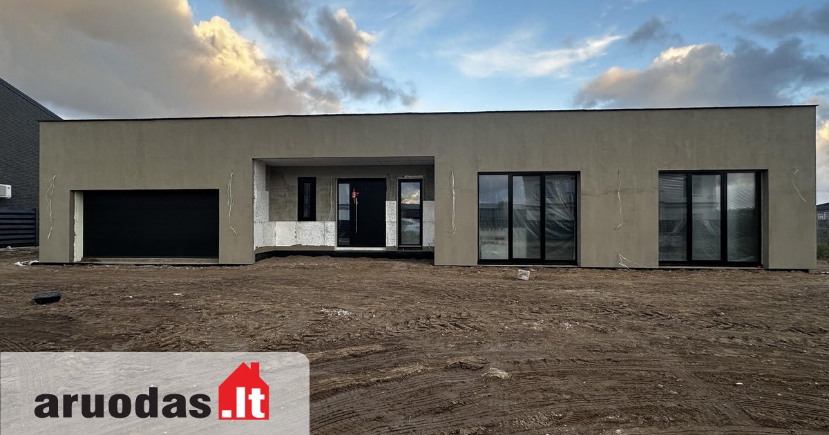 Parduodamas Sau Statytas Modernus Namas. - Skelbiu.lt