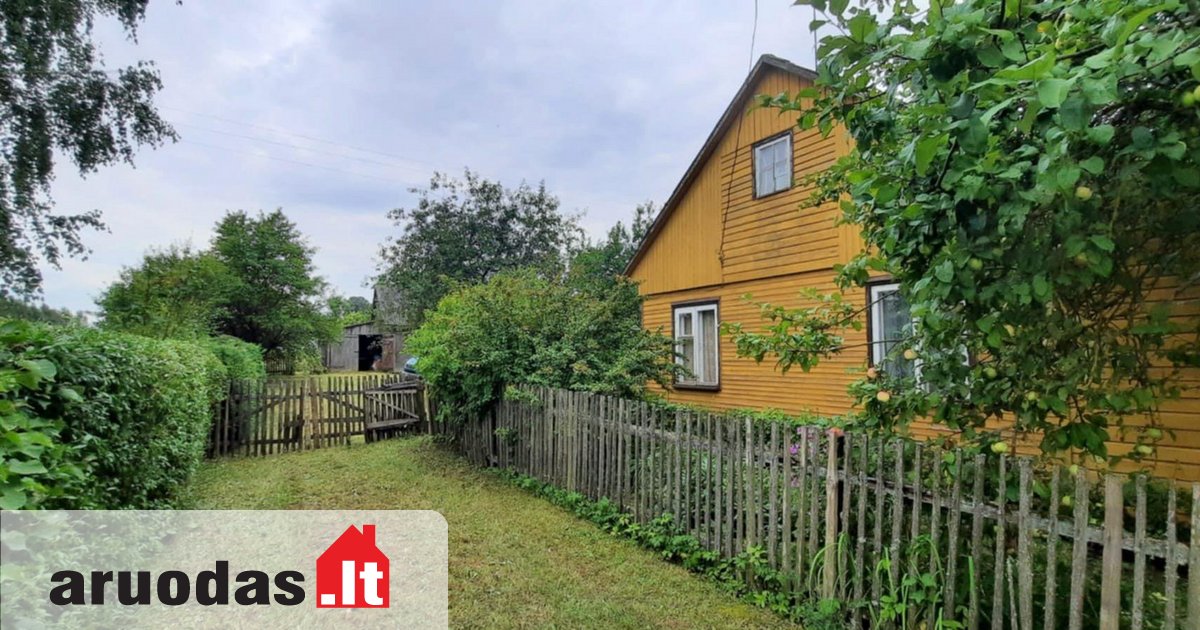 Namas, Šakių r. Skaistakaimio k. Nemuno g., medinė sodyba Nekilnojamo ...