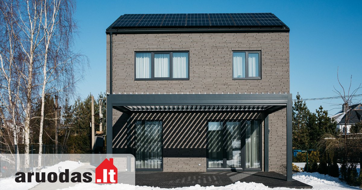 Ilgalaikė Nuoma – Modernus Namas Ramioje - Skelbiu.lt