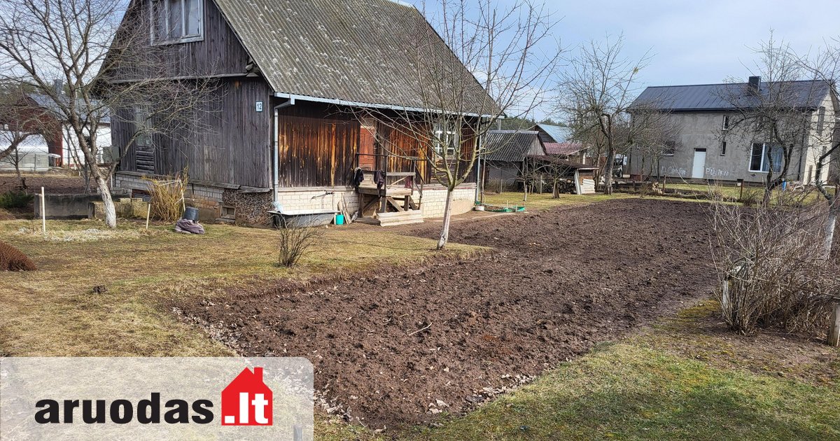 Namas neįrengtas. Pirmo aukšto plotas 62kv - Skelbiu.lt