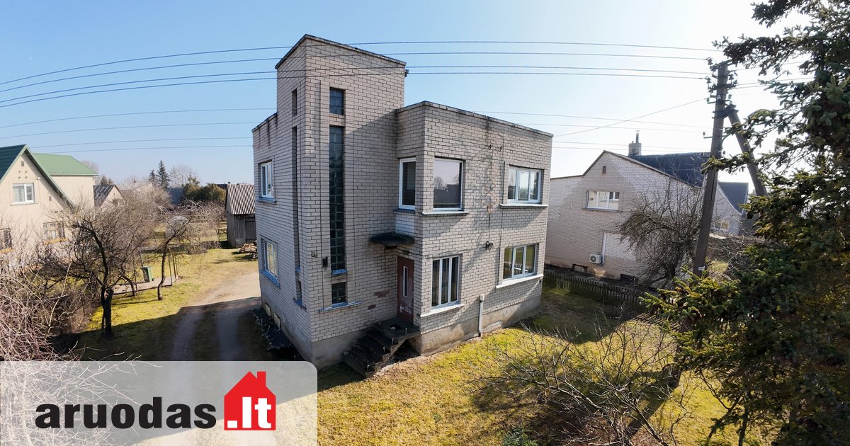 Parduodamas Namas Kauno Mieste Su 16 Arų - Skelbiu.lt