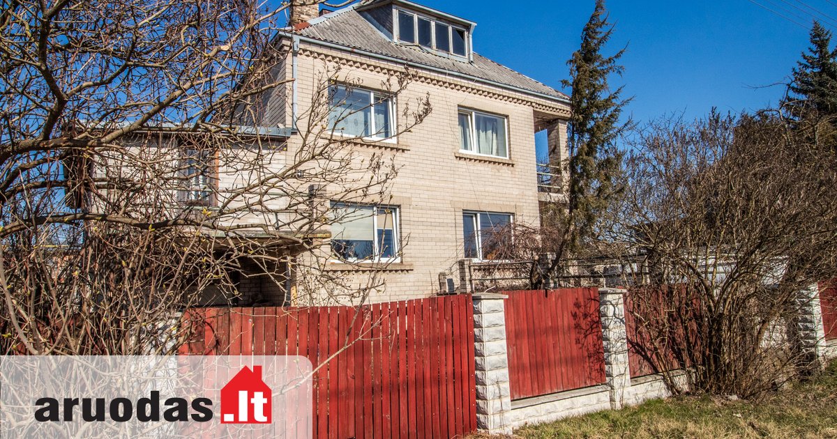 Namas, Kauno r. Neveronių k. Daugėlių g., mūrinis namas Nekilnojamo ...