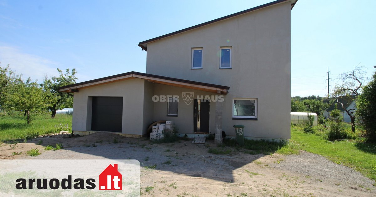 Parduodamas Naujos Statybos Su Daline Apdaila - Skelbiu.lt