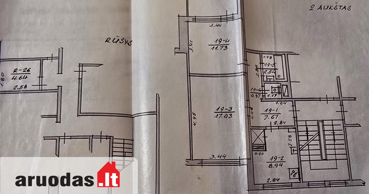 Butas, Kaune Šilainiuose Baltų pr., 2 kambarių butas Nekilnojamo turto ...
