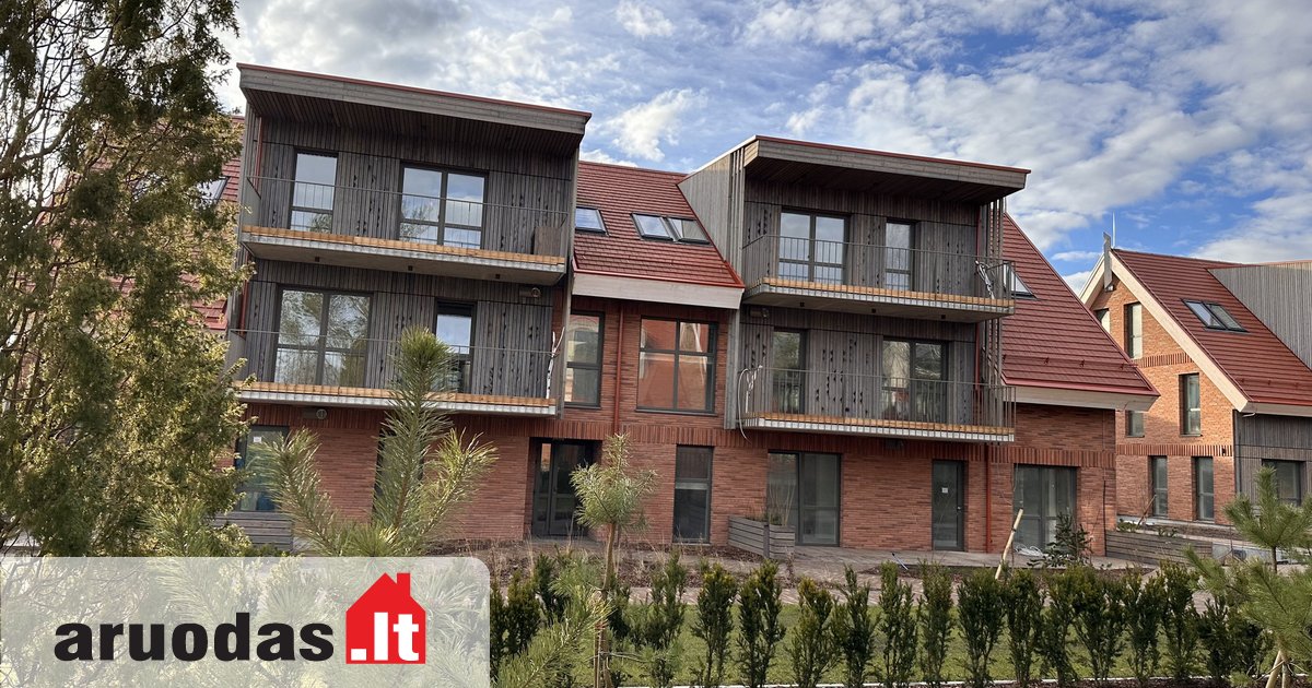 Butas, Neringoje Pervalkos g., 2 kambarių butas Nekilnojamo turto ...