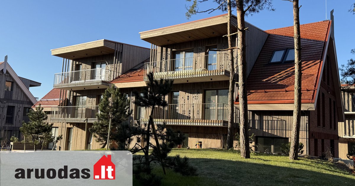 Butas, Neringoje Pervalkos g., 2 kambarių butas Nekilnojamo turto ...