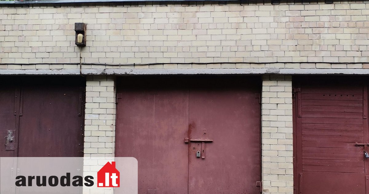 Parduodamas garazas L.sapiegos g.5a . - Skelbiu.lt