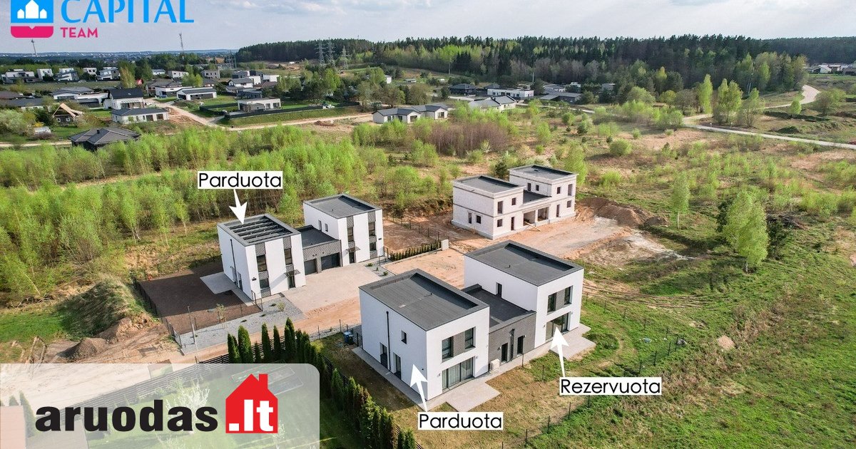 Namas, Vilniaus r. Gilužių k. Perkūno g., mūrinis sublokuotas namas ...
