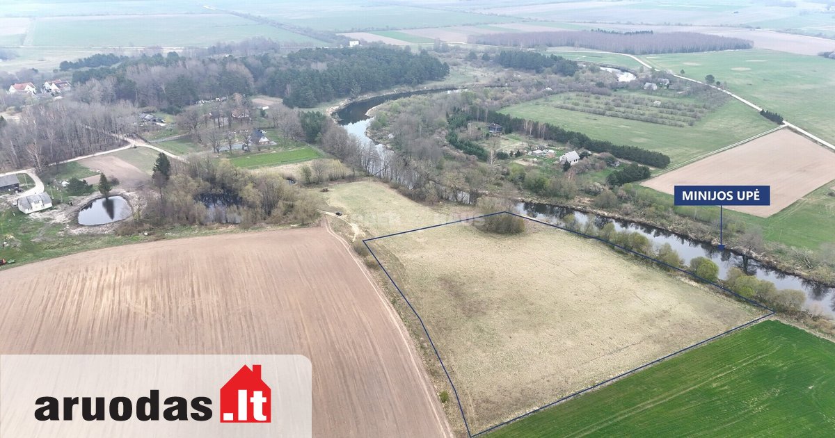 Sklypas prie Minijos upės - Skelbiu.lt