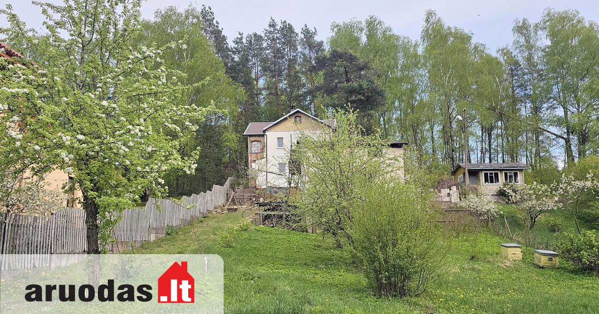 Namas, Vilniuje Antakalnyje Pupojų Sodų 15-oji g., mūrinis sodo namas ...