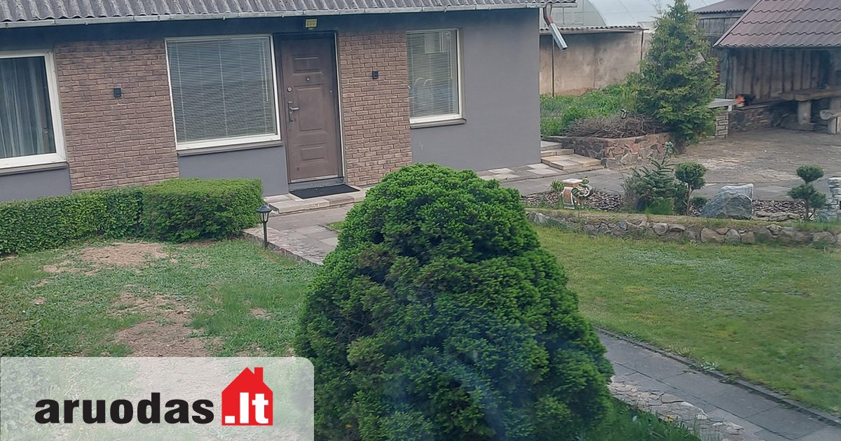 Namas nuomai, Vilniuje Zujūnuose Karšuvos g., mūrinis namas nuomai ...