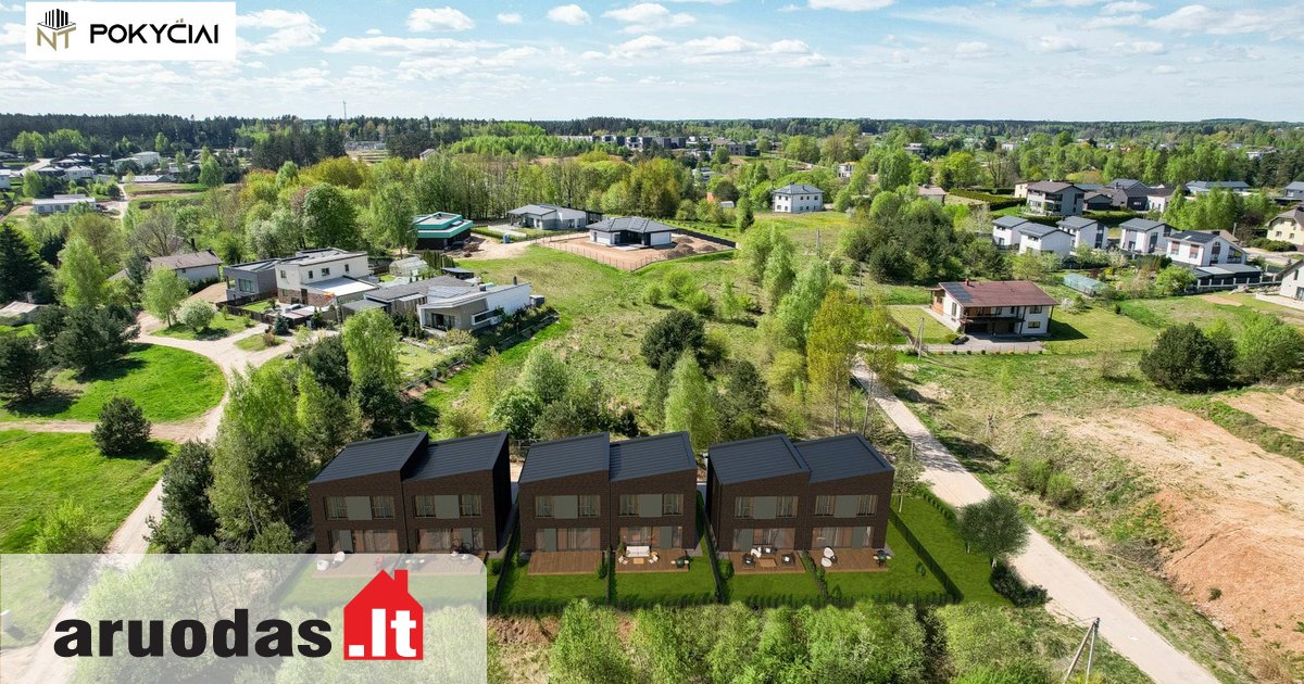 Namas, Vilniuje Tarandėje Gegliškių g., mūrinis sublokuotas namas ...