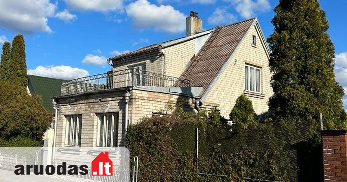 Namas, Tauragėje Strazdo g., mūrinis namas Nekilnojamo turto skelbimai ...