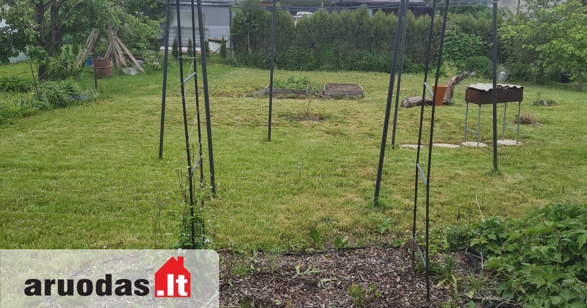 Namas, Kauno r. Šatijų k. Raudonėlio g., rąstinis sodo namas ...