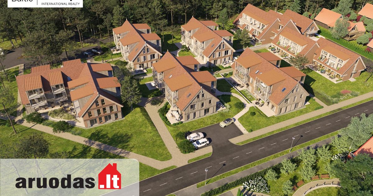 Butas, Neringoje Pervalkos g., 2 kambarių butas Nekilnojamo turto ...